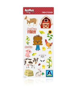 Tobler and Friends — Farm Sticker Sheet – Acellus Store
