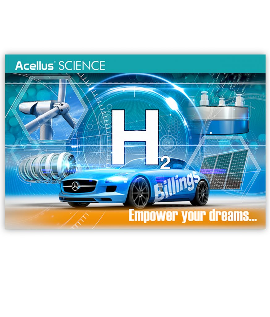 Acellus Science Poster – Hydrogen – Acellus Store