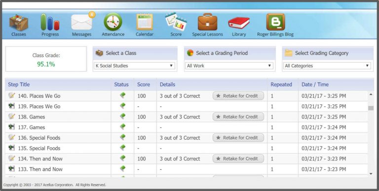 Students Improve Grades with ‘Retake For Credit’ Feature – Acellus